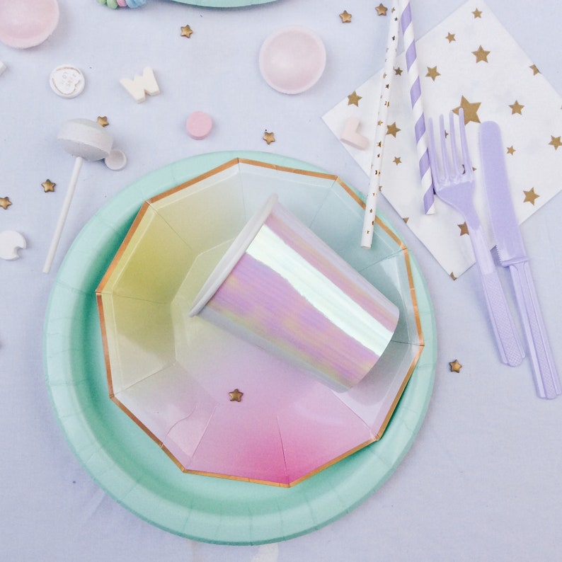 Pastel Macaron Rainbow Unicorn Party in a Box Macaron - Etsy