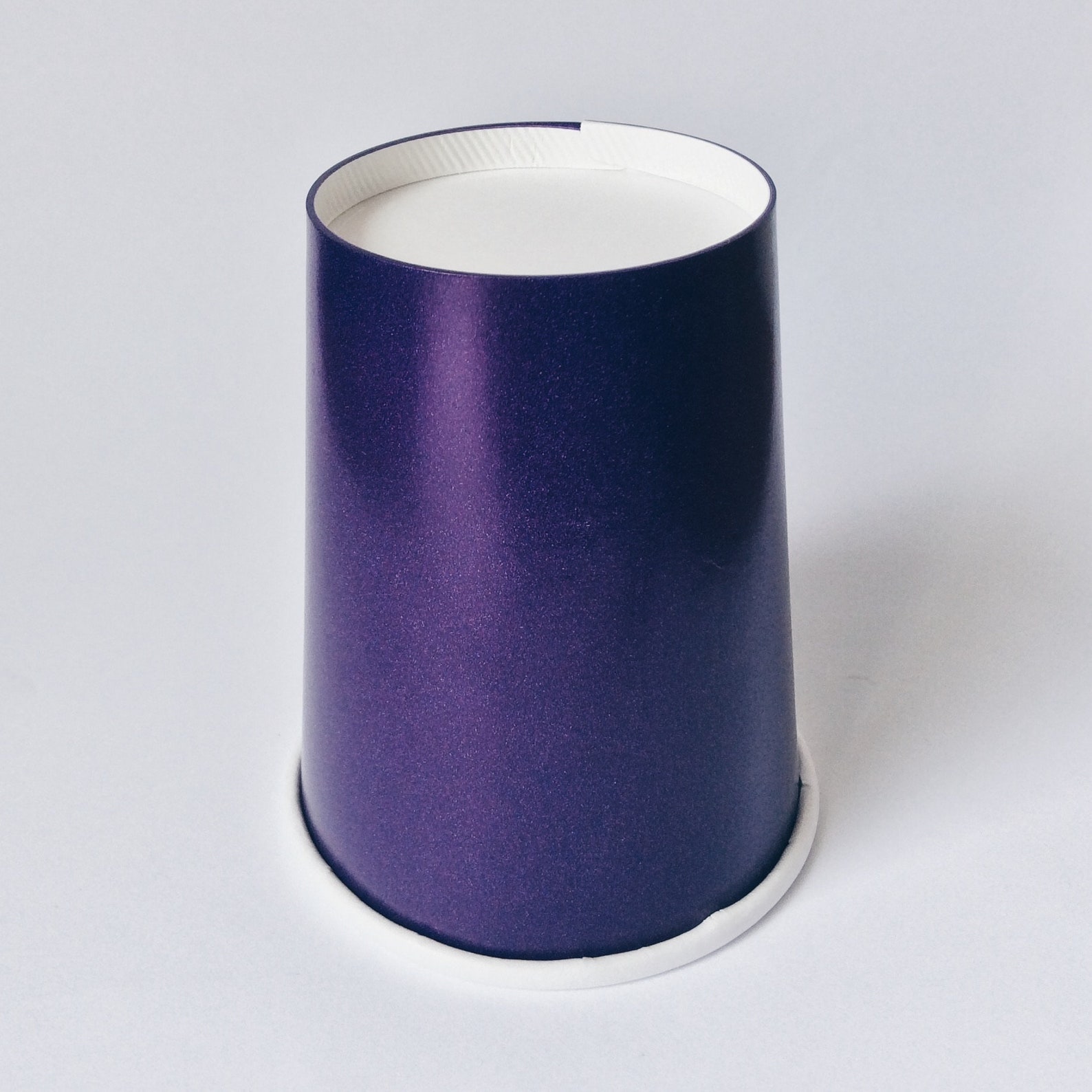 Purple Paper Party Cups - Etsy UK