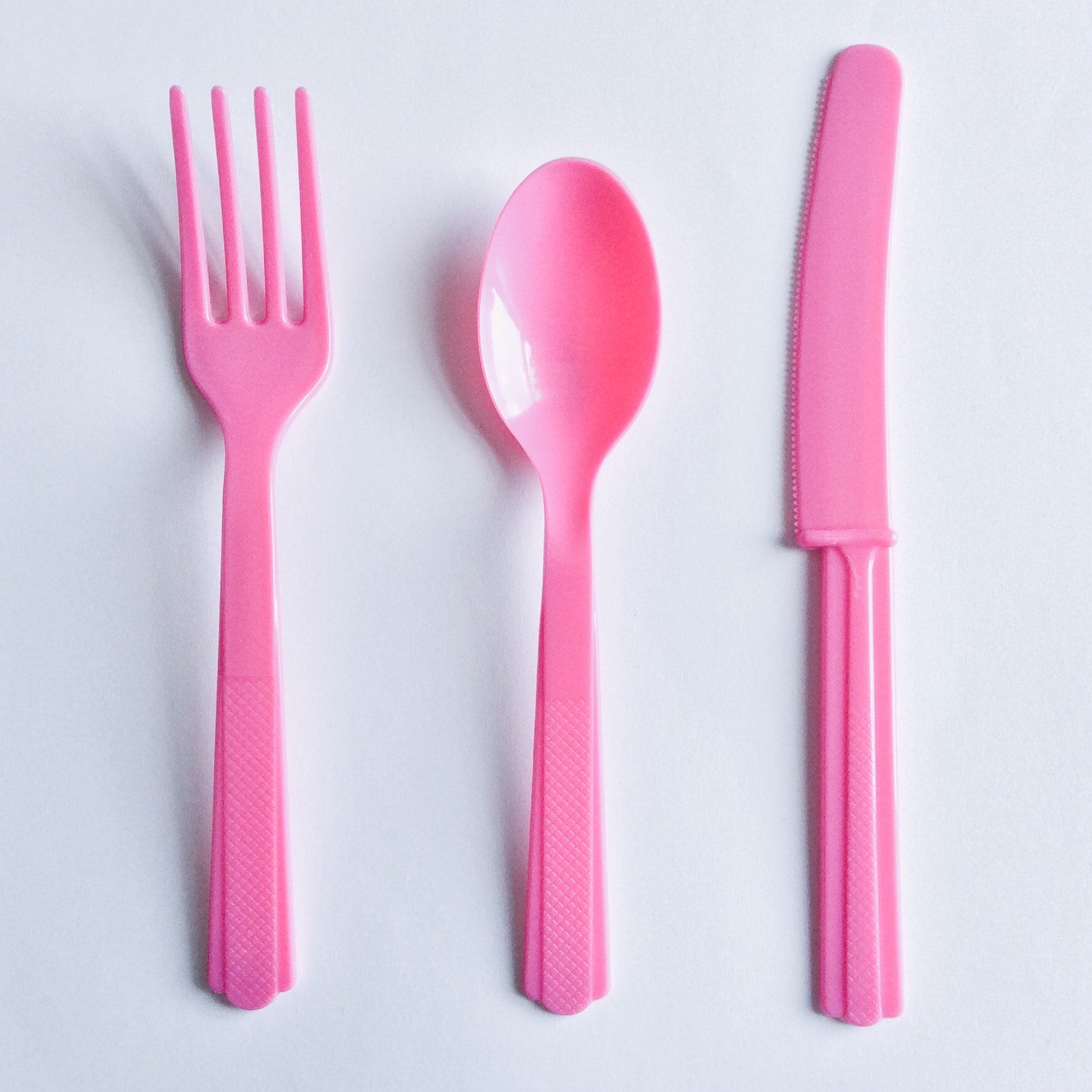 Reusable Cutlery Hot Pink - Etsy UK