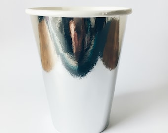 24 Silver 9oz Cups Wedding Party Cups Anniversary Cups - Etsy