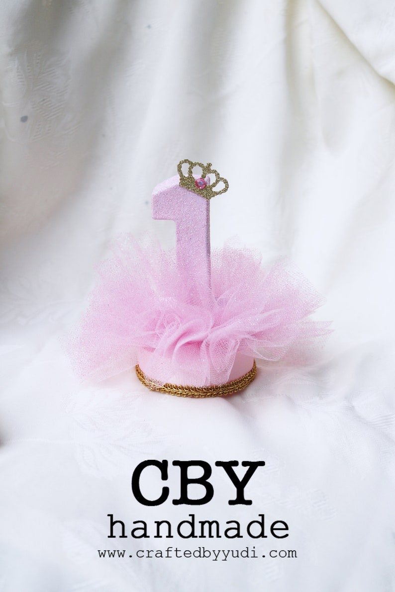 Princess Cake Topper Smash Cake Topper First Birthday Cake | Etsy