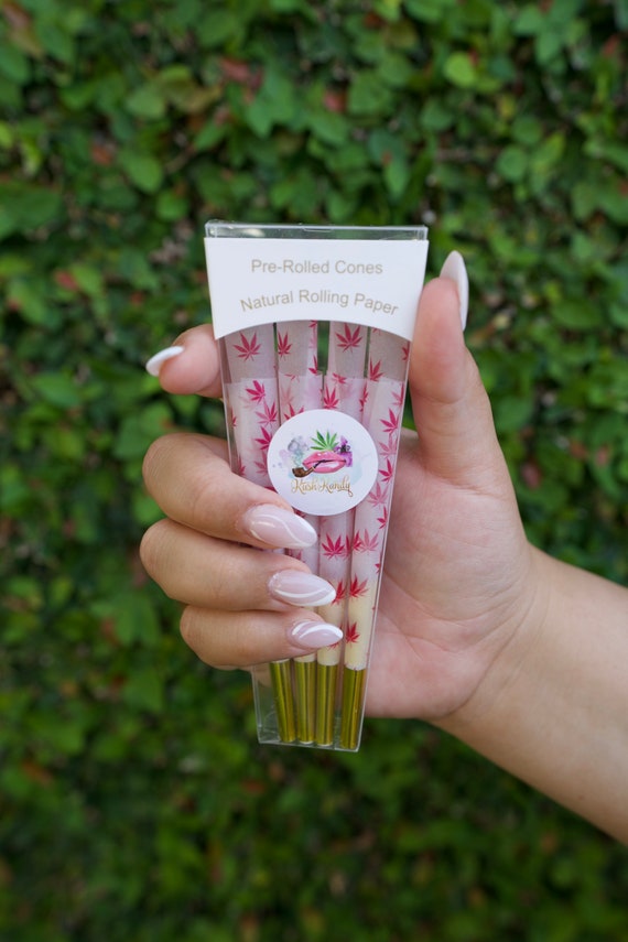 8 Pack Pre-rolls Cones / Rolling Paper / Rolling Paper Cones / | Etsy