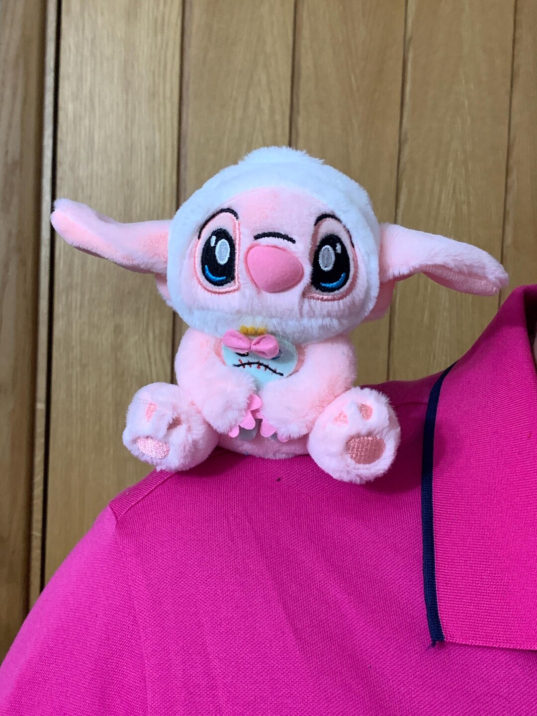 Bespoke Stitch Holding Scrump Pink Shoulder Buddy New - Etsy