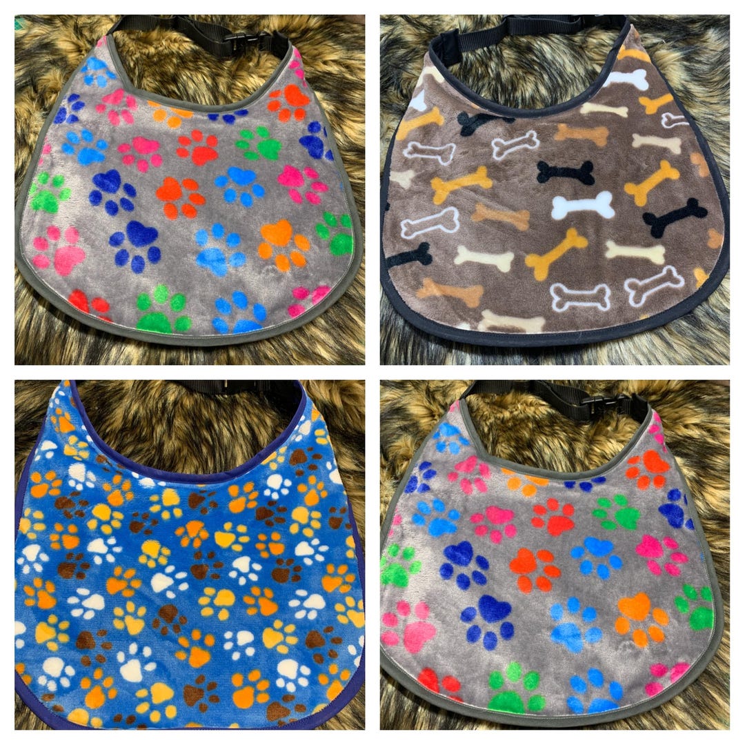 Big Dog Slobber Bibs Keep Your Pets Neck and Chest Dry - Etsy