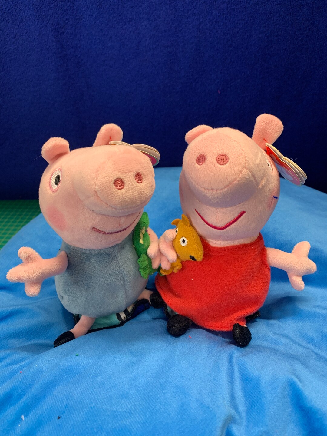 Pepper Pig and George Shoulder Plush Buddy /pal All New Custom Bespoke ...