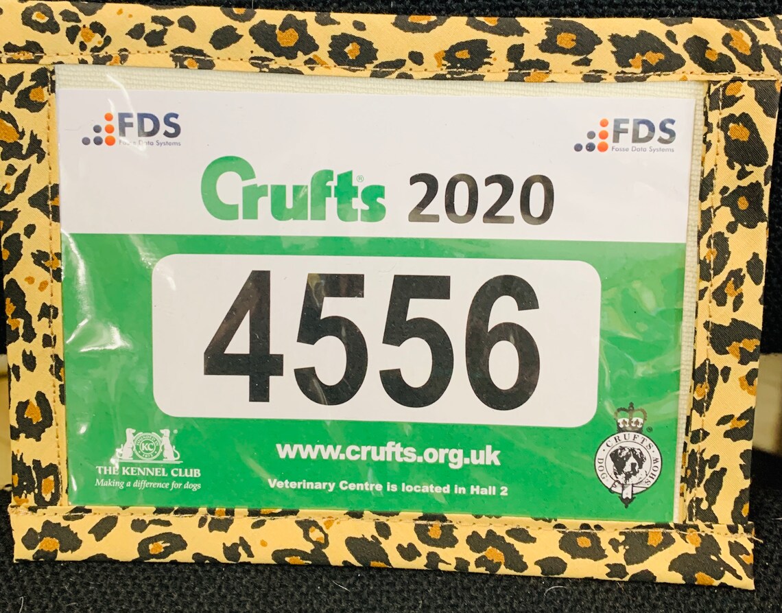 Dog Show Exhibitors Id Armband Card Holder - Etsy UK