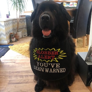 Big Dog Slobber Drool/slobber Bibs 2 Designs - Etsy