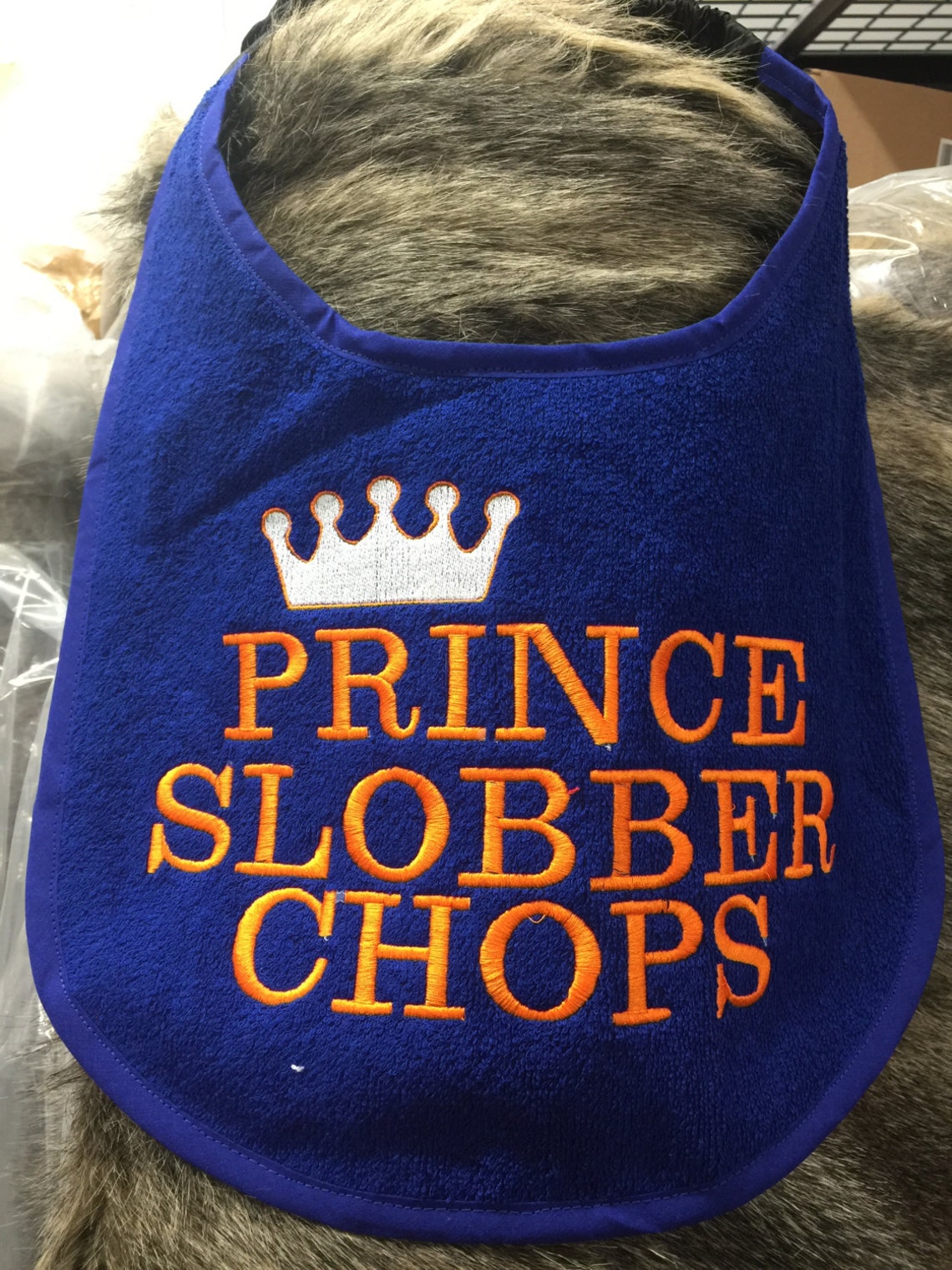 Big Dog Slobber Bibs Prince/Princess Slobber Chops all new and | Etsy