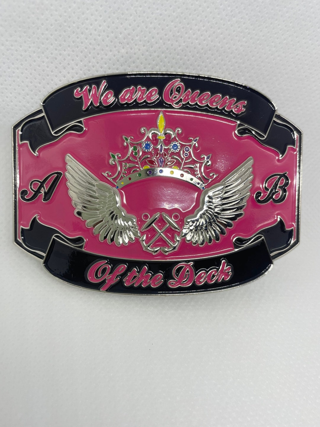 Pink Female AB Belt Buckle - Etsy