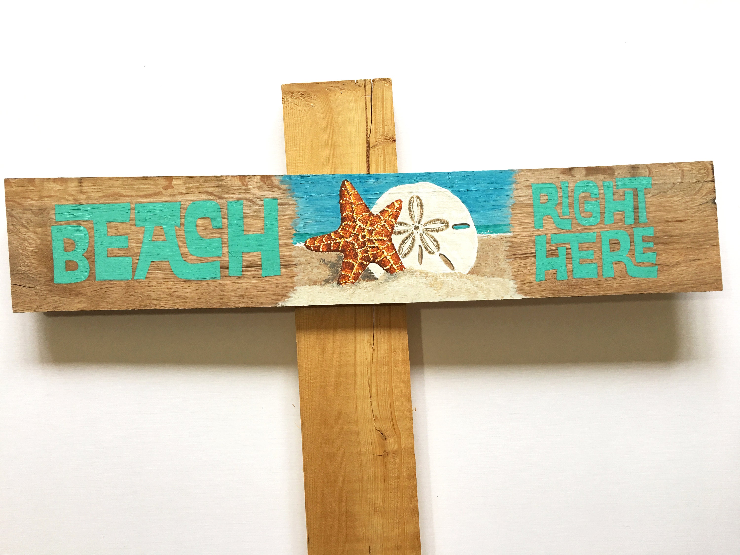 Beach Signpost, Illustrated Sign, Arrow Sign, Arrow Signs, Mile Marker ...