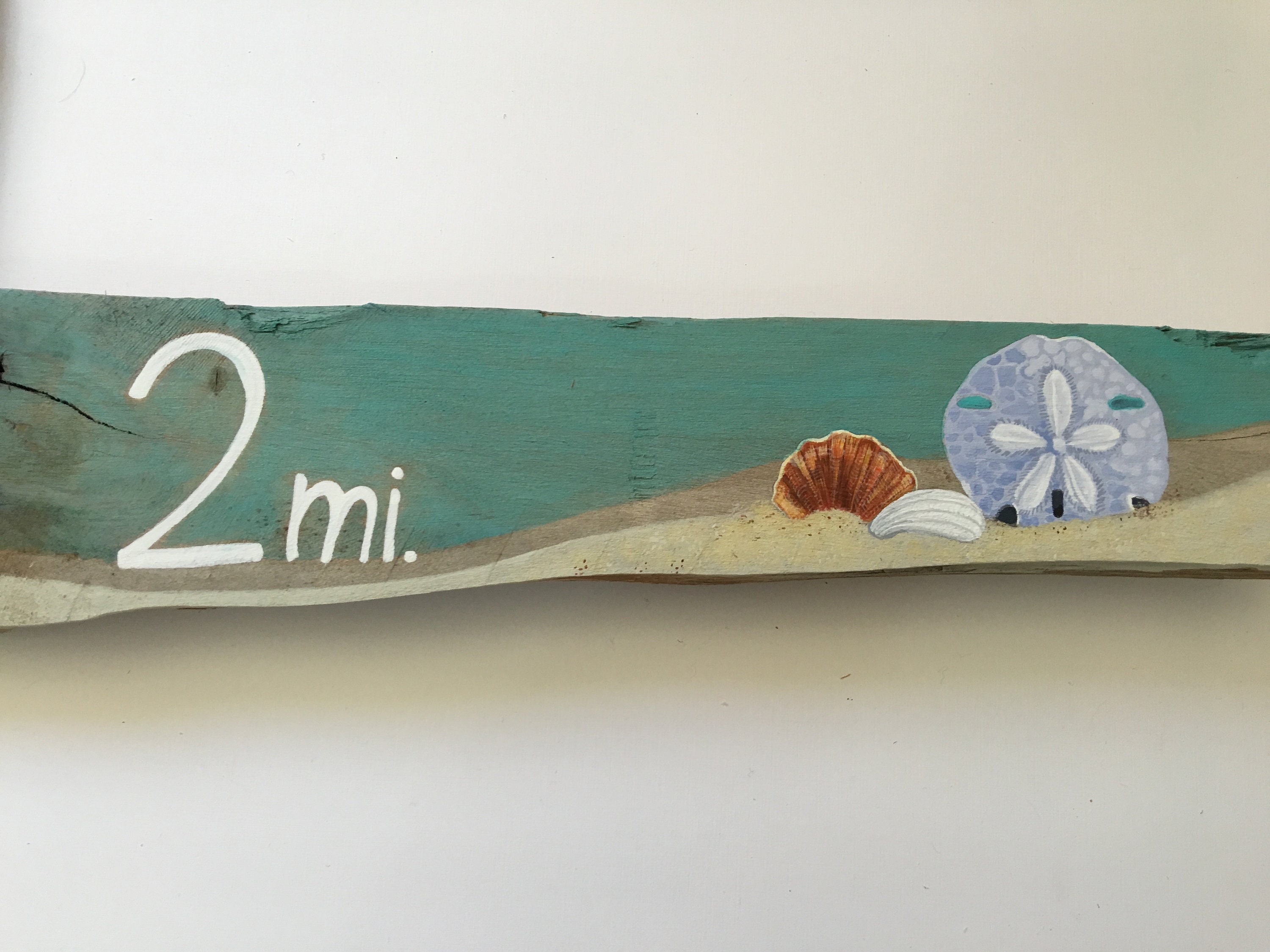 Beach Signpost, Illustrated Sign, Arrow Sign, Arrow Signs, Mile Marker ...