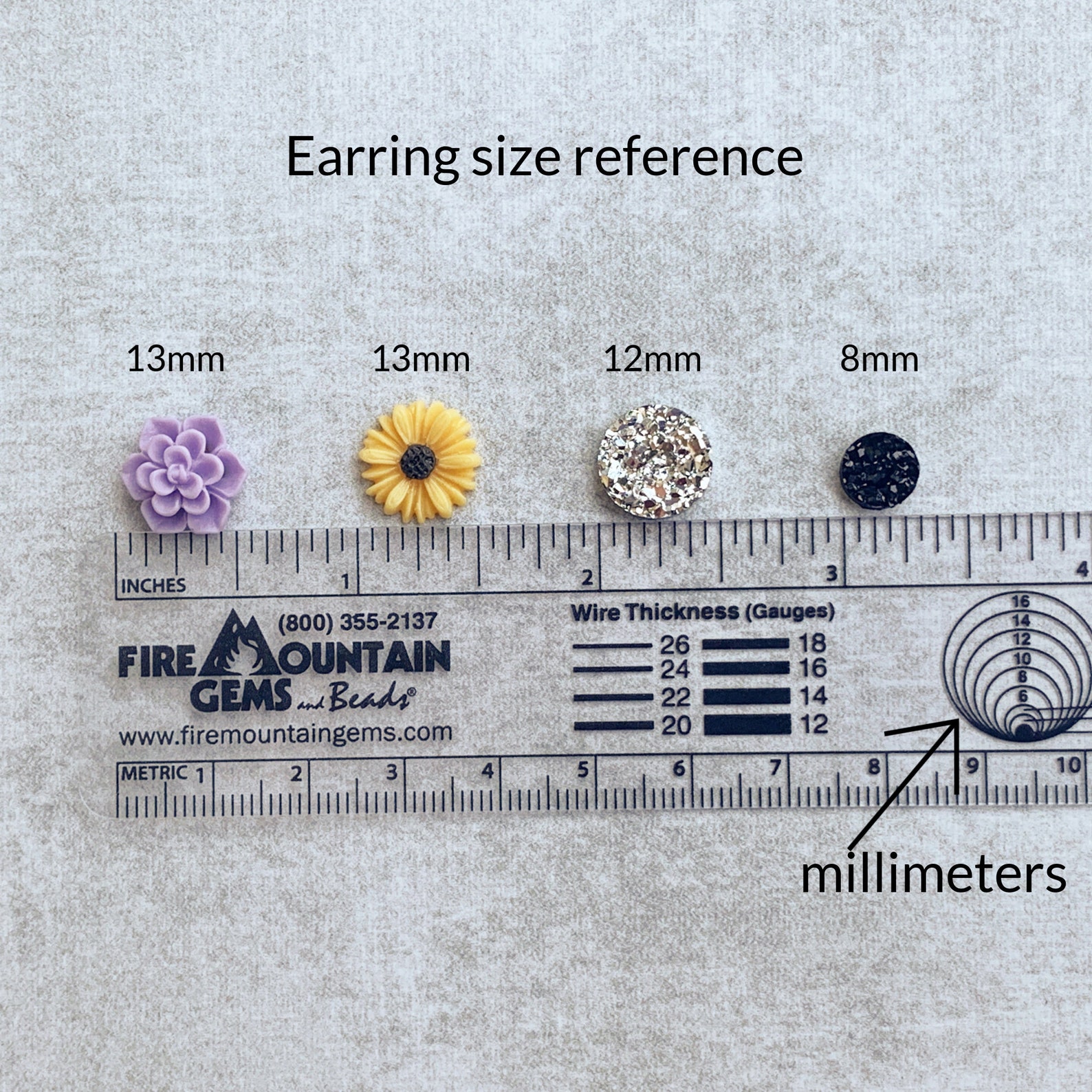 Police Stud Earring Set / Thin Blue Line Flag Earrings / Set - Etsy