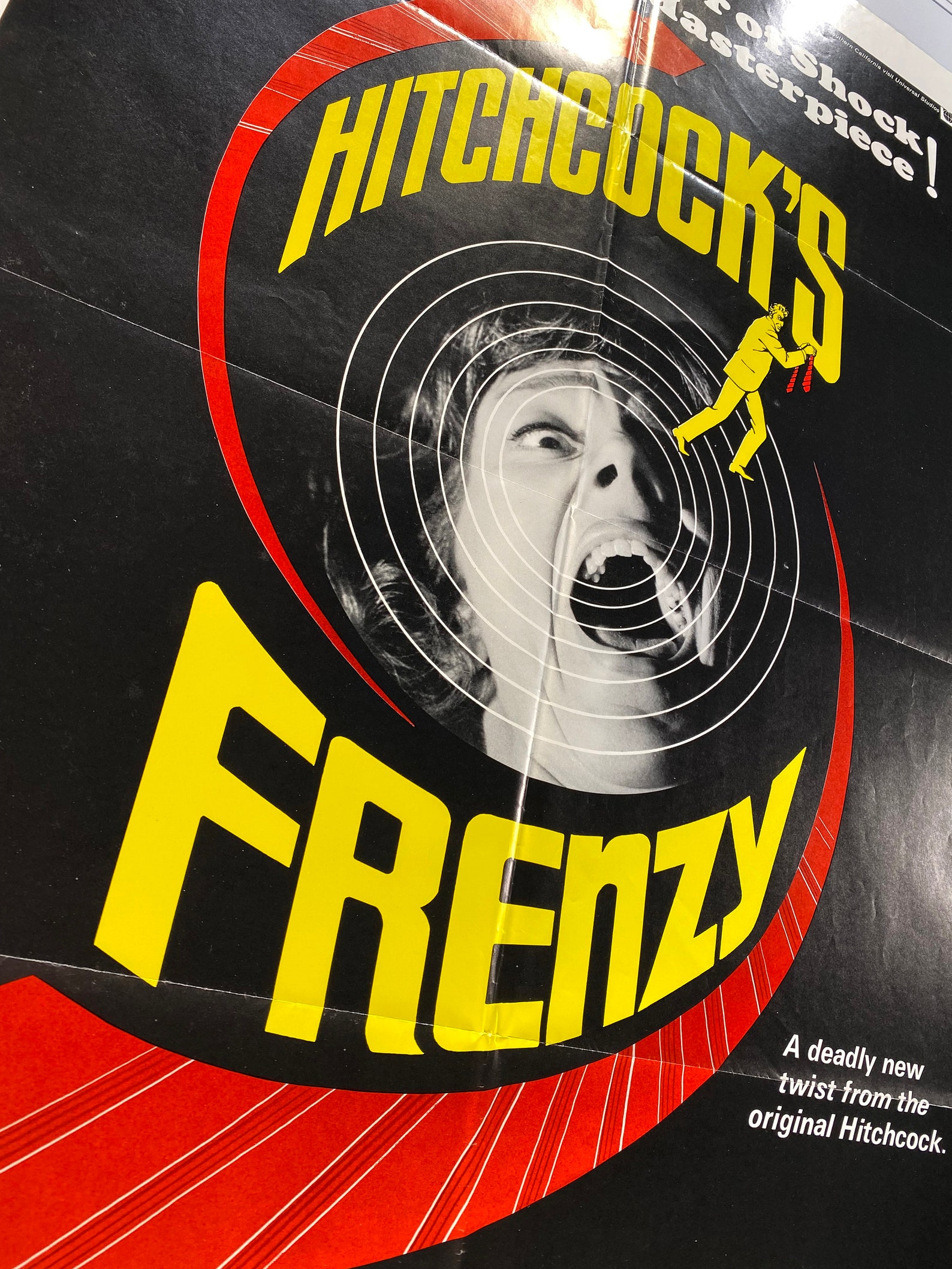 1972 Alfred HITCHCOCK'S FRENZY Movie Poster One Sheet - Etsy
