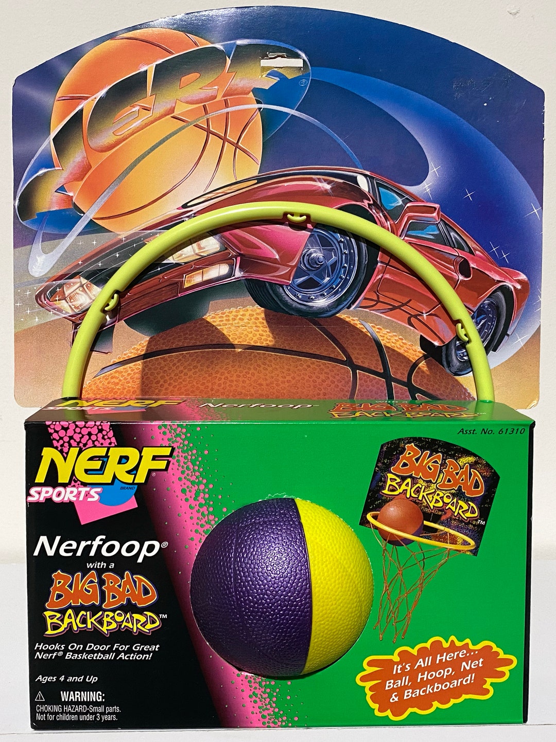 1995 Nerf Sports Vintage Nerfoop W/ A Big Bad Backboard NEW - Etsy