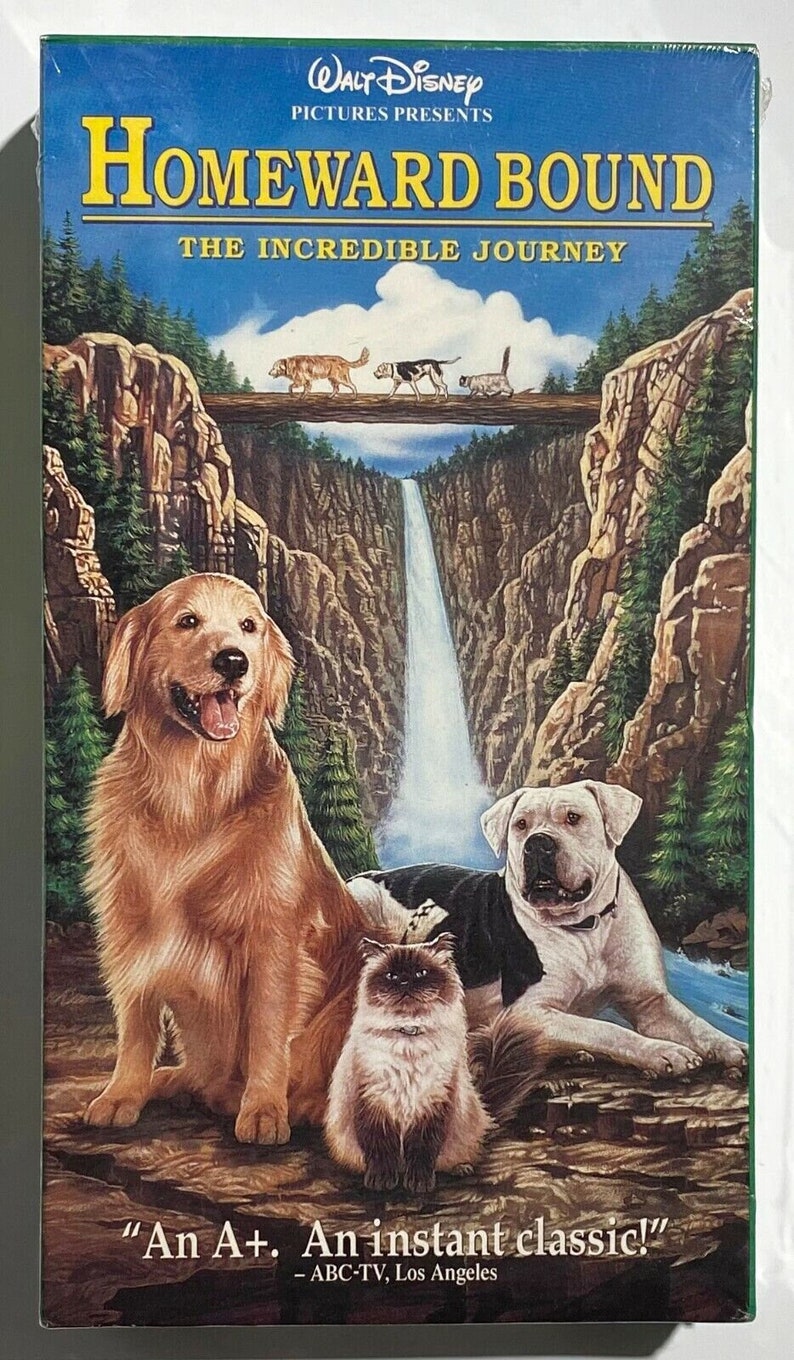 1993 Homeward Bound the Incredible Journey VHS New Factory Sealed ...