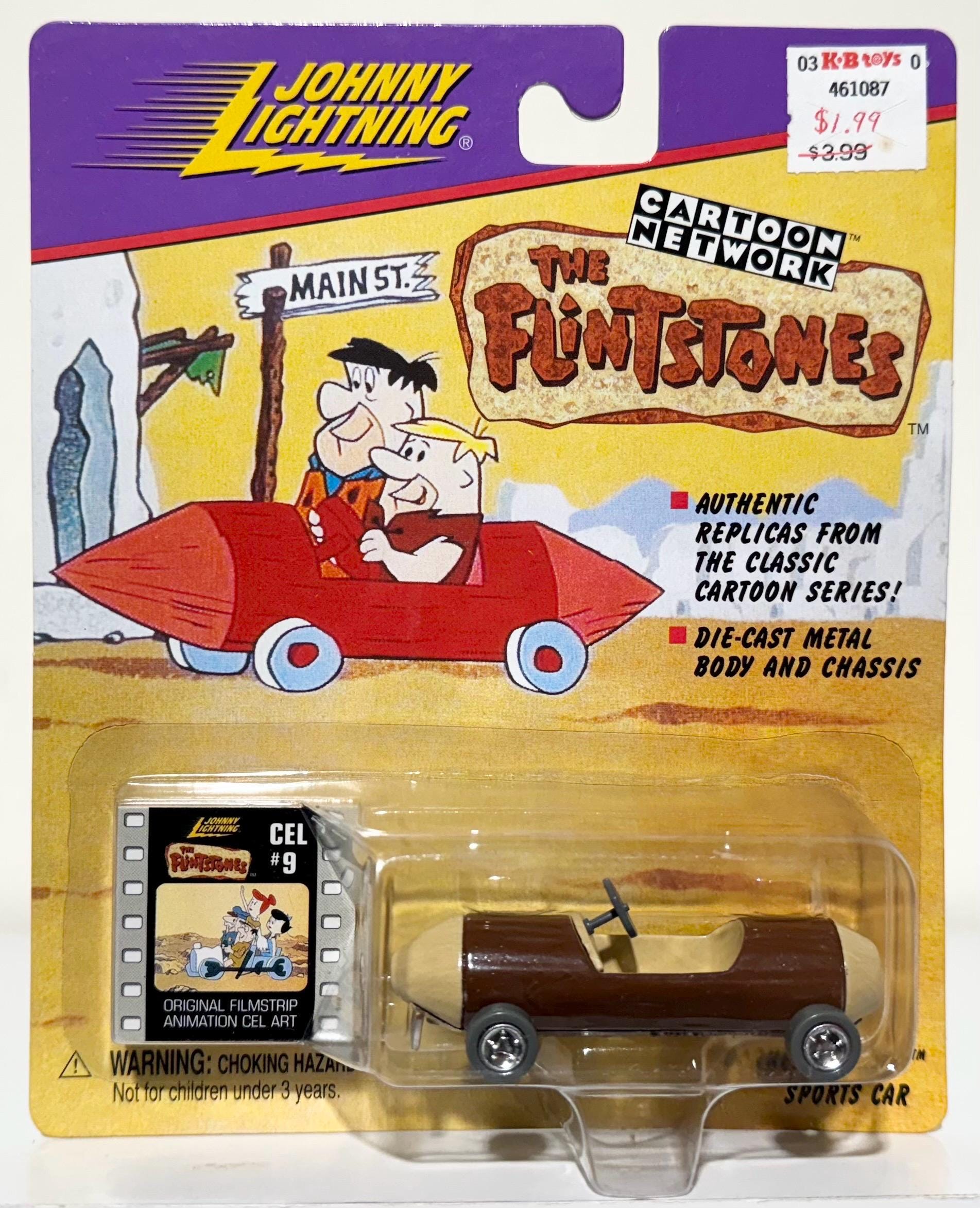 1998 Johnny Lightning the Flintstones Barney Rubbles Sports Car MOC New - Etsy