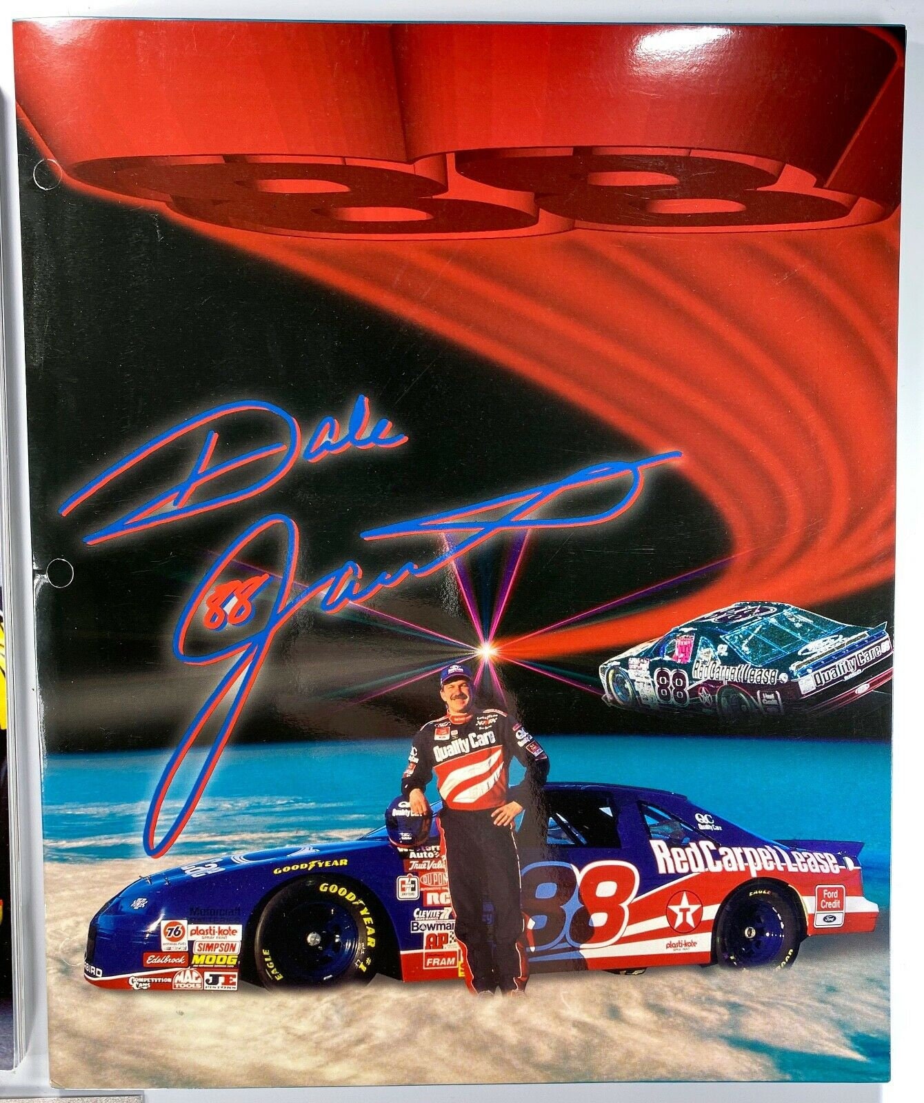 DALE JARRETT Collection Photos Trading Cards Folder Magazine - Etsy