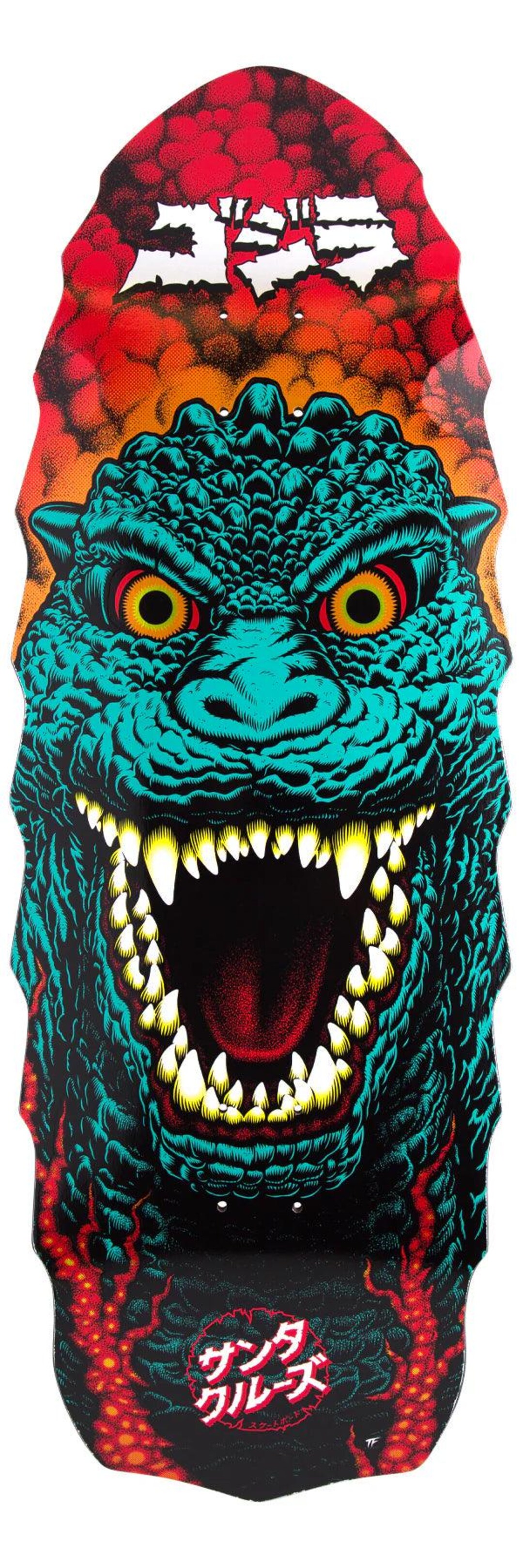 New Sticker Decal SANTA CRUZ Skateboard Deck GODZILLA Destroyer 3” Vinyl - Etsy