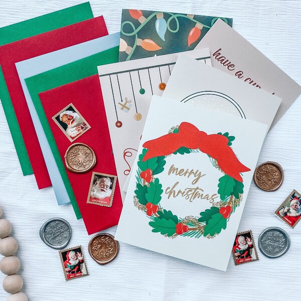 Pre Stamped Cards - Etsy