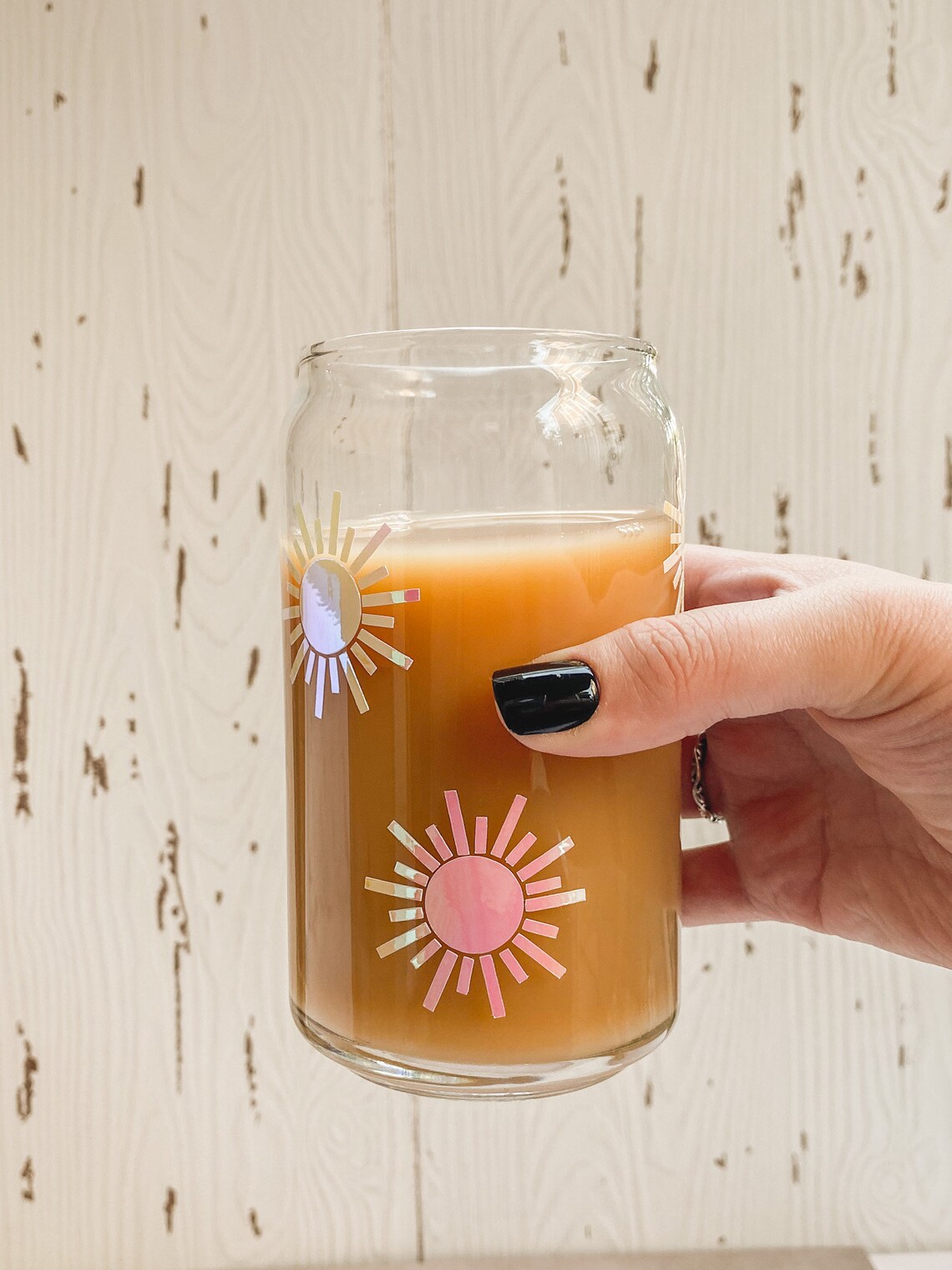 Sun Beer Can Glass Soda Can Glass Cute Coffee Glass - Etsy