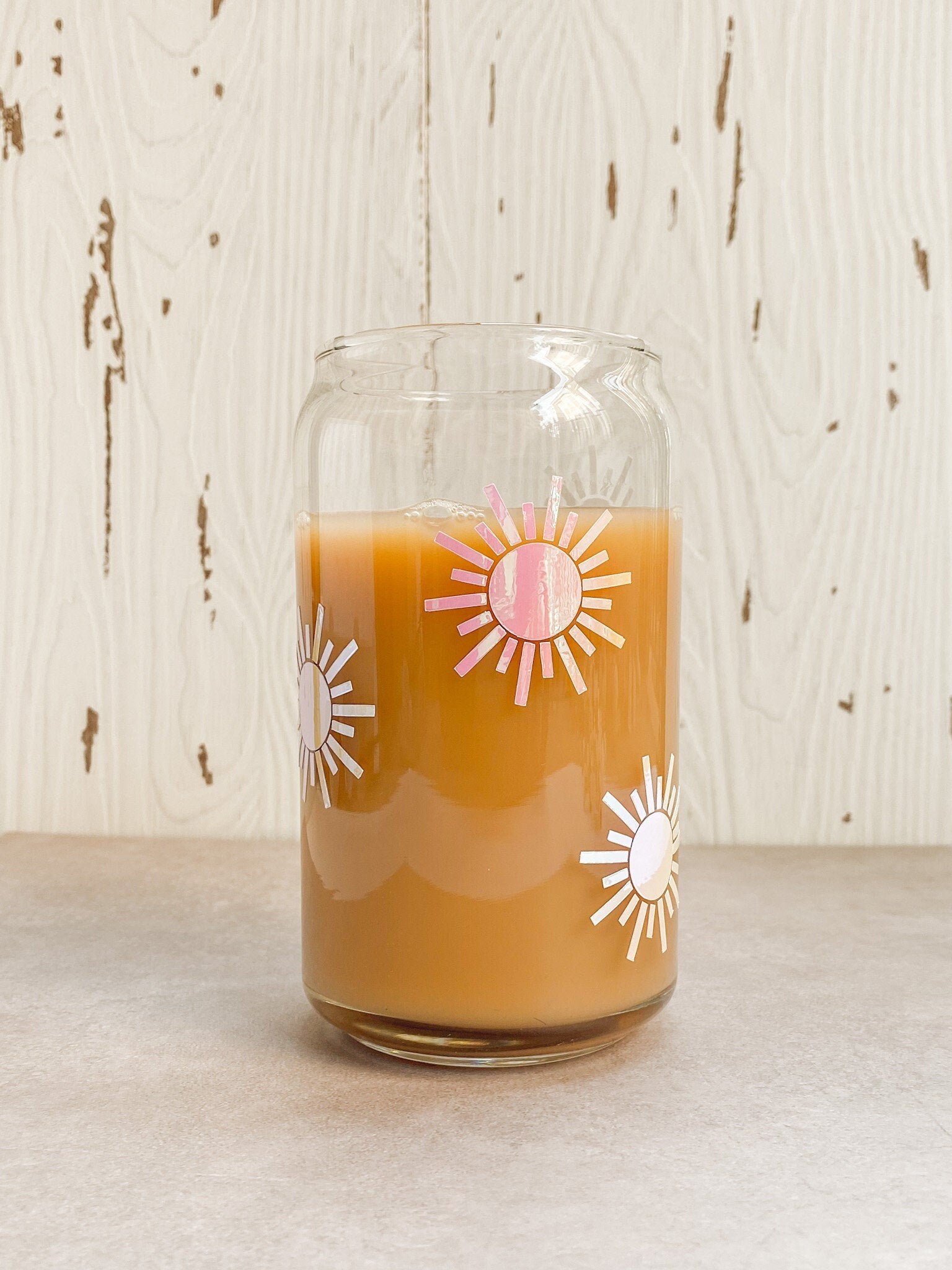 Sun Beer Can Glass Soda Can Glass Cute Coffee Glass - Etsy