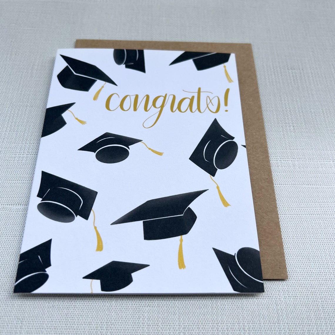 Congrats Motor Board Graduation Card Grad Card Card for - Etsy