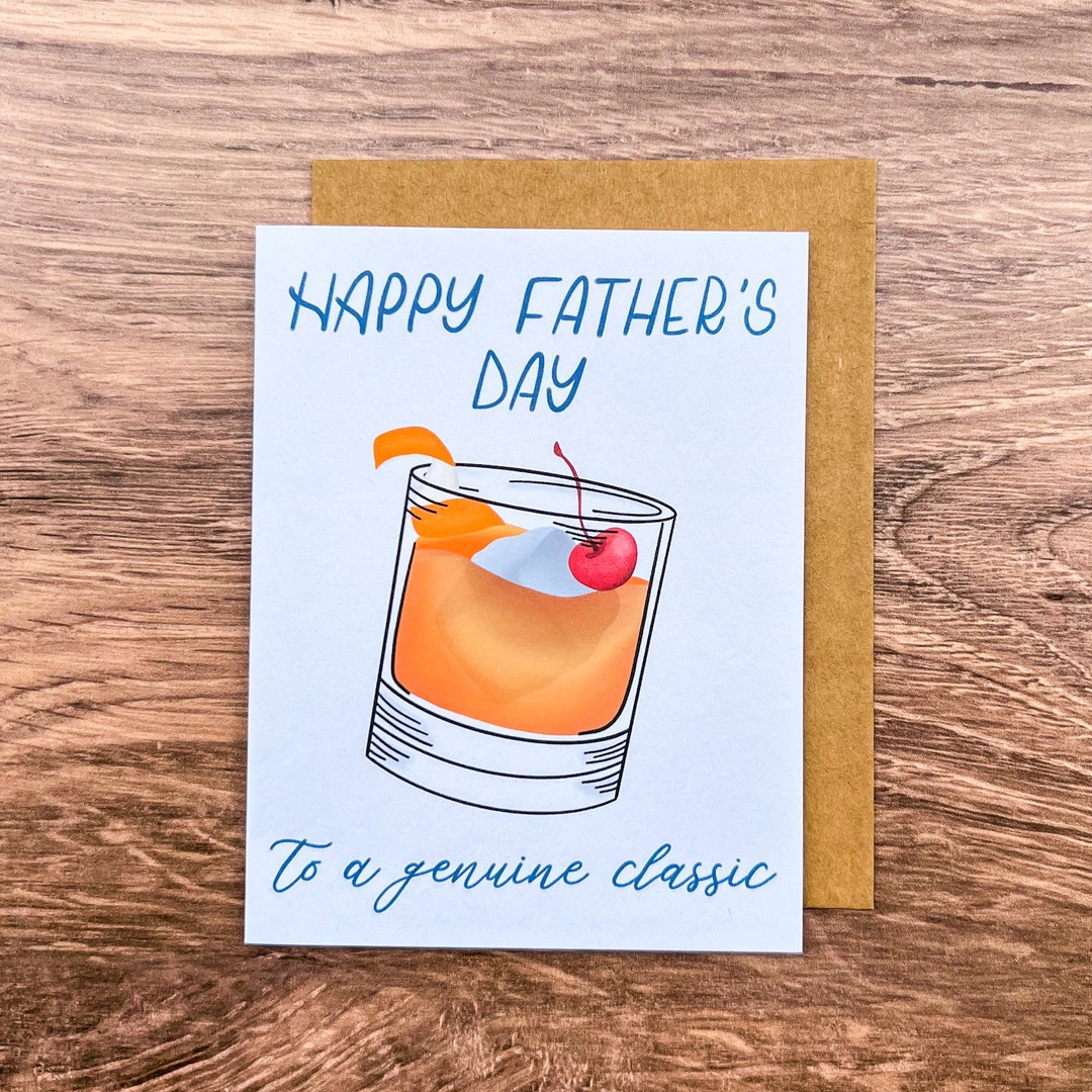 Happy Father's Day Card |punny Card | Genuine Classic | Old Fashioned ...