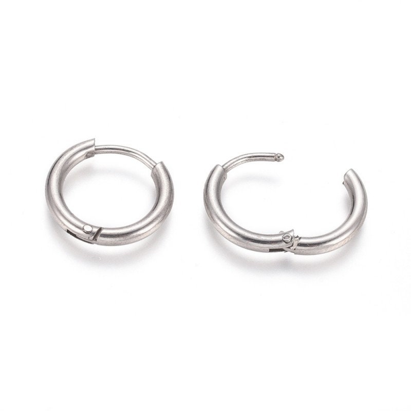 Stainless Steel Hoops - Etsy