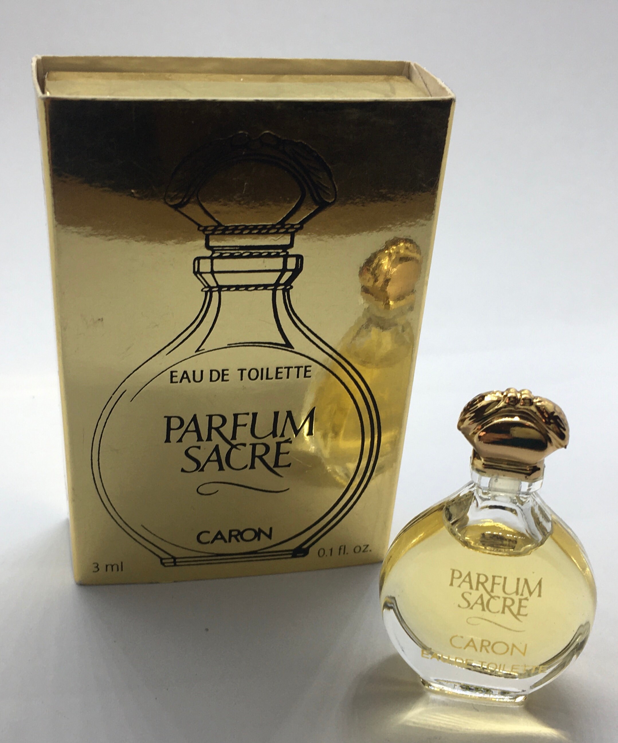 Parfum Sacré de Caron Eau de Toilette Miniature Perfume | Etsy