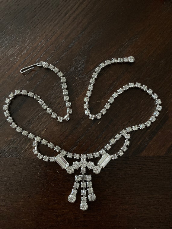 vintage 1950s rhinestone - Gem