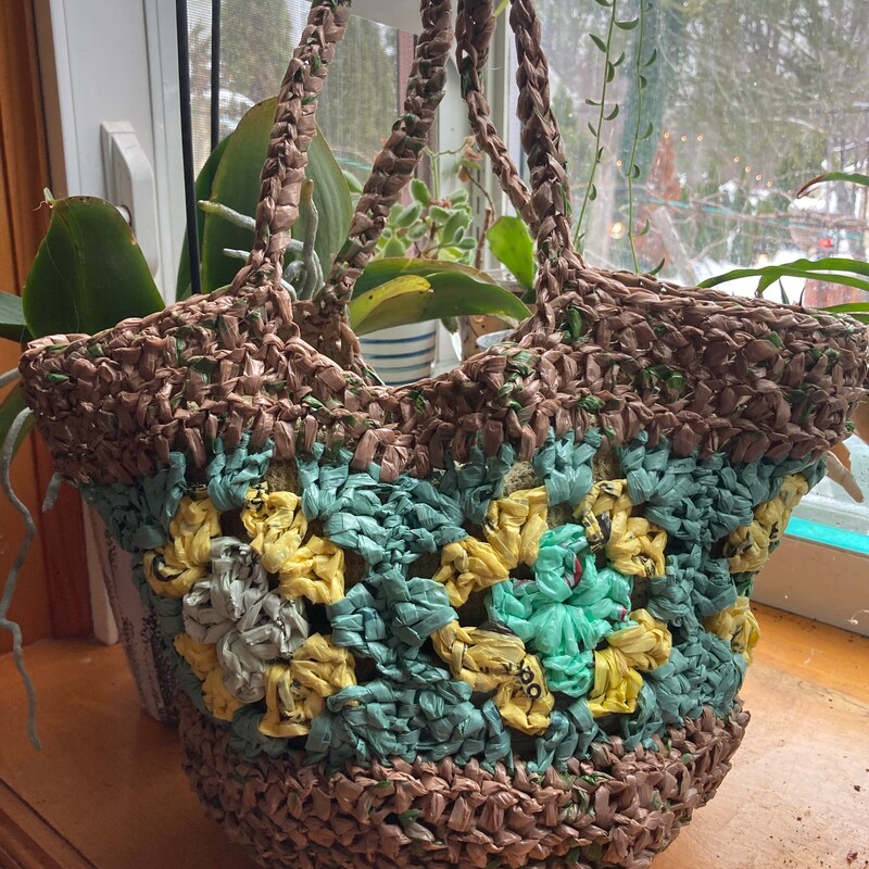 Plarn Bag - Etsy