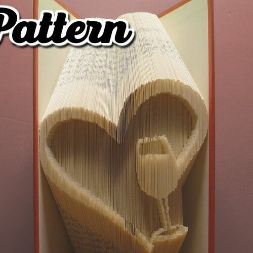 Coffee Cup Folded Book Art Pattern Combination Fold - Etsy
