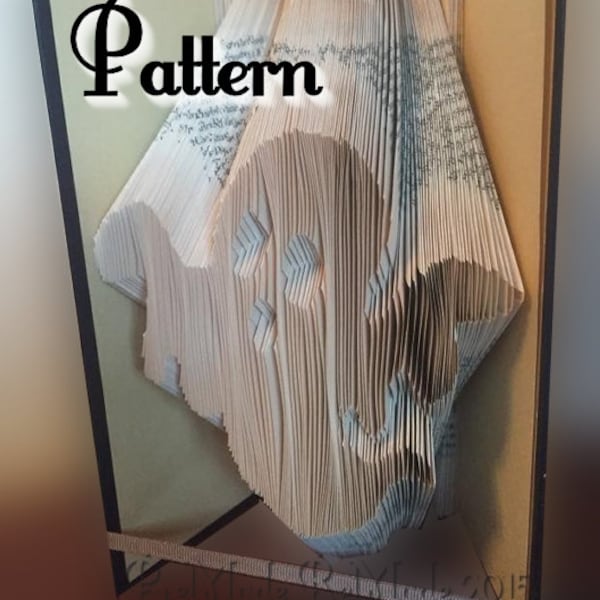 Folded Book Art Pattern - Etsy