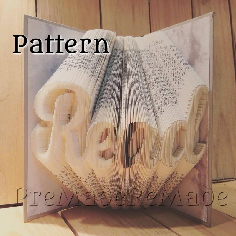 Folded Book Pattern - Etsy