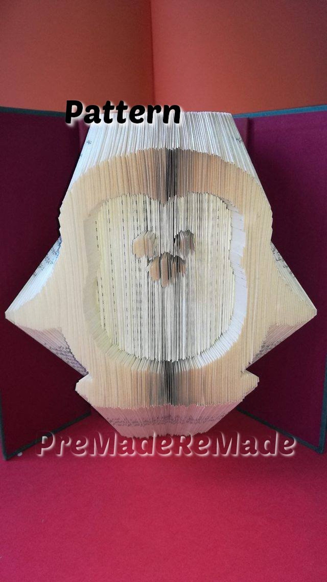 Penguin Cutie - Folded Book Art Pattern - Combination - Instant ...