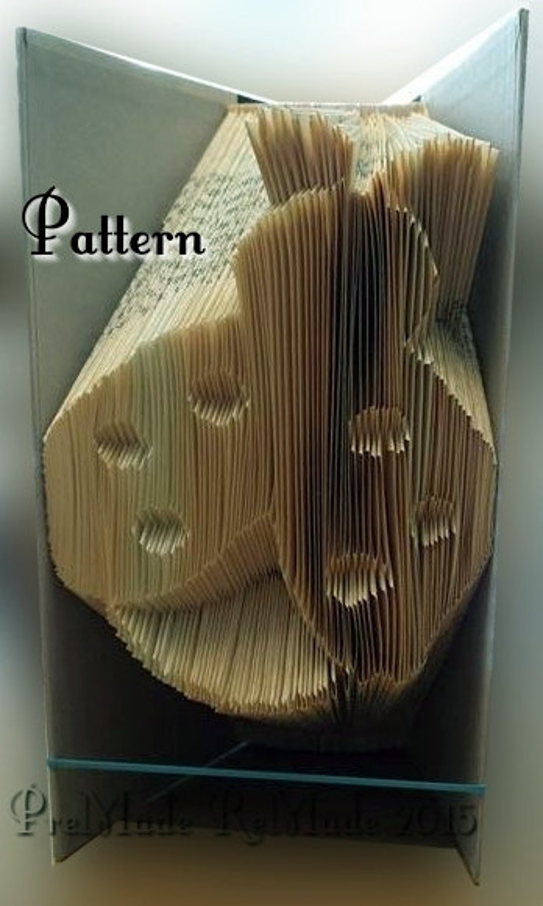 Ladybug Folded Book Art Pattern Instant Download - Etsy