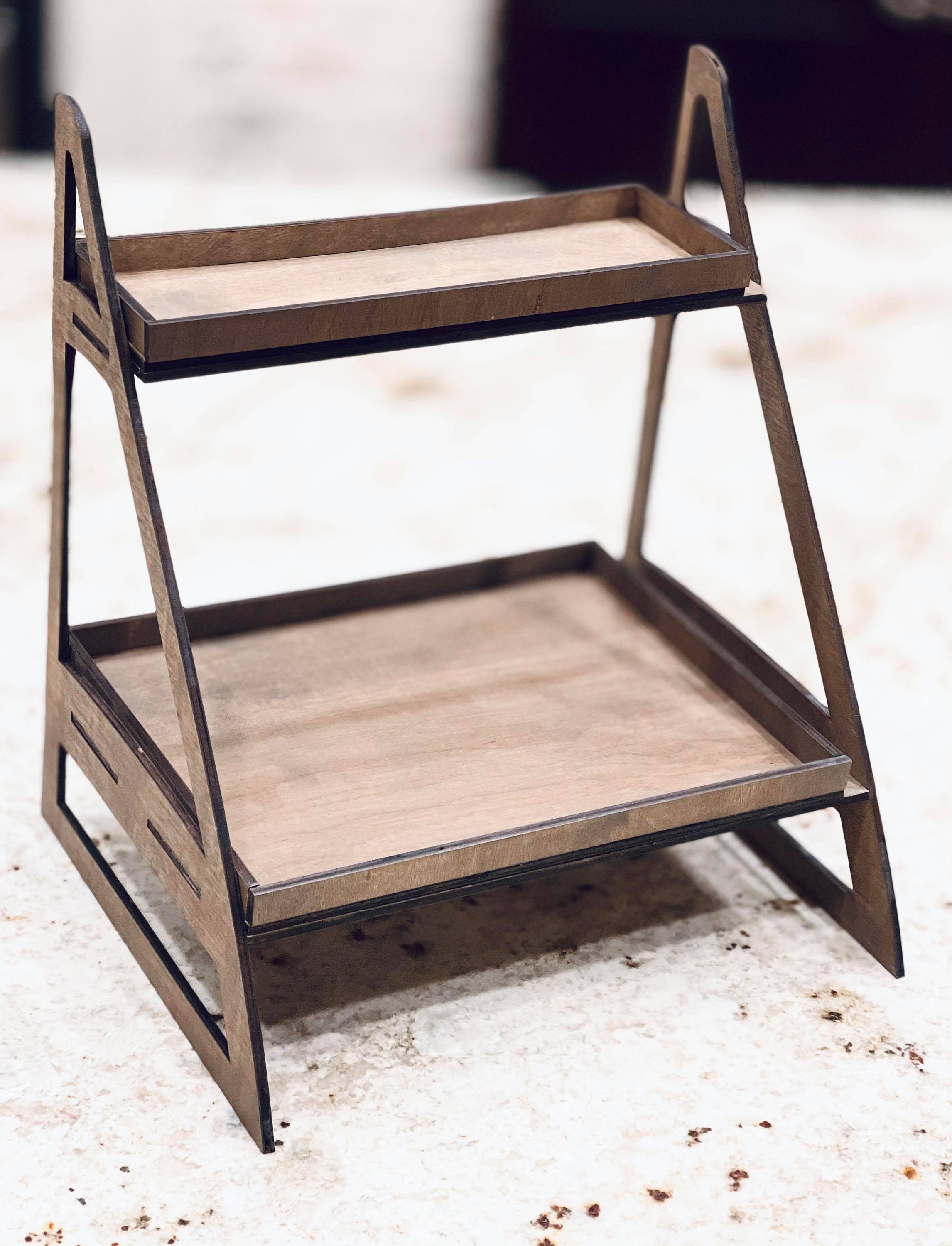 2 Box Tray_tiered TRAY_SVG_LASER_CUT_FILE 2_sizes 12 and - Etsy