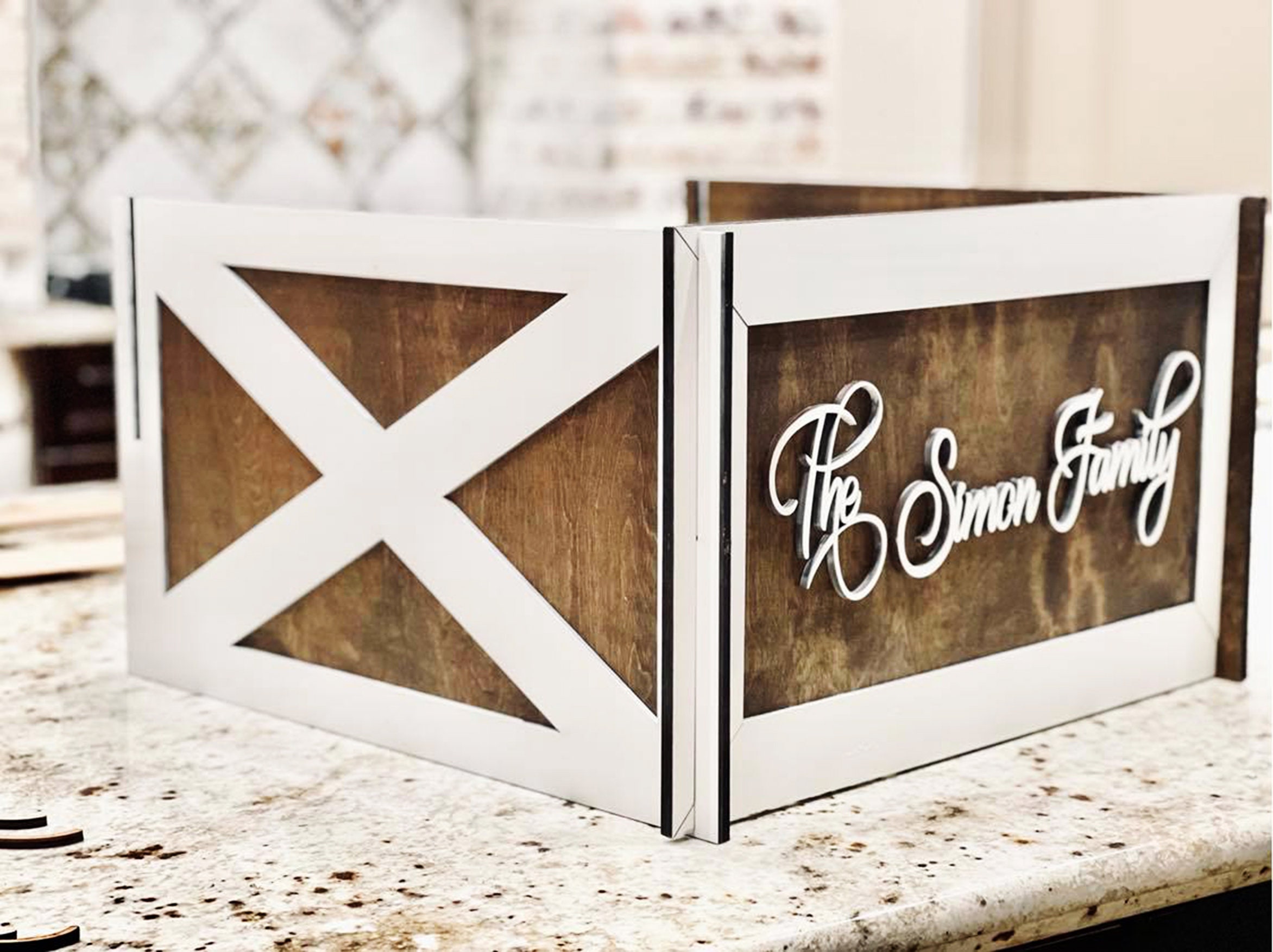 CHRISTMAS TREE SURROUND Box_12x20_laser Cut File_svg_digital | Etsy