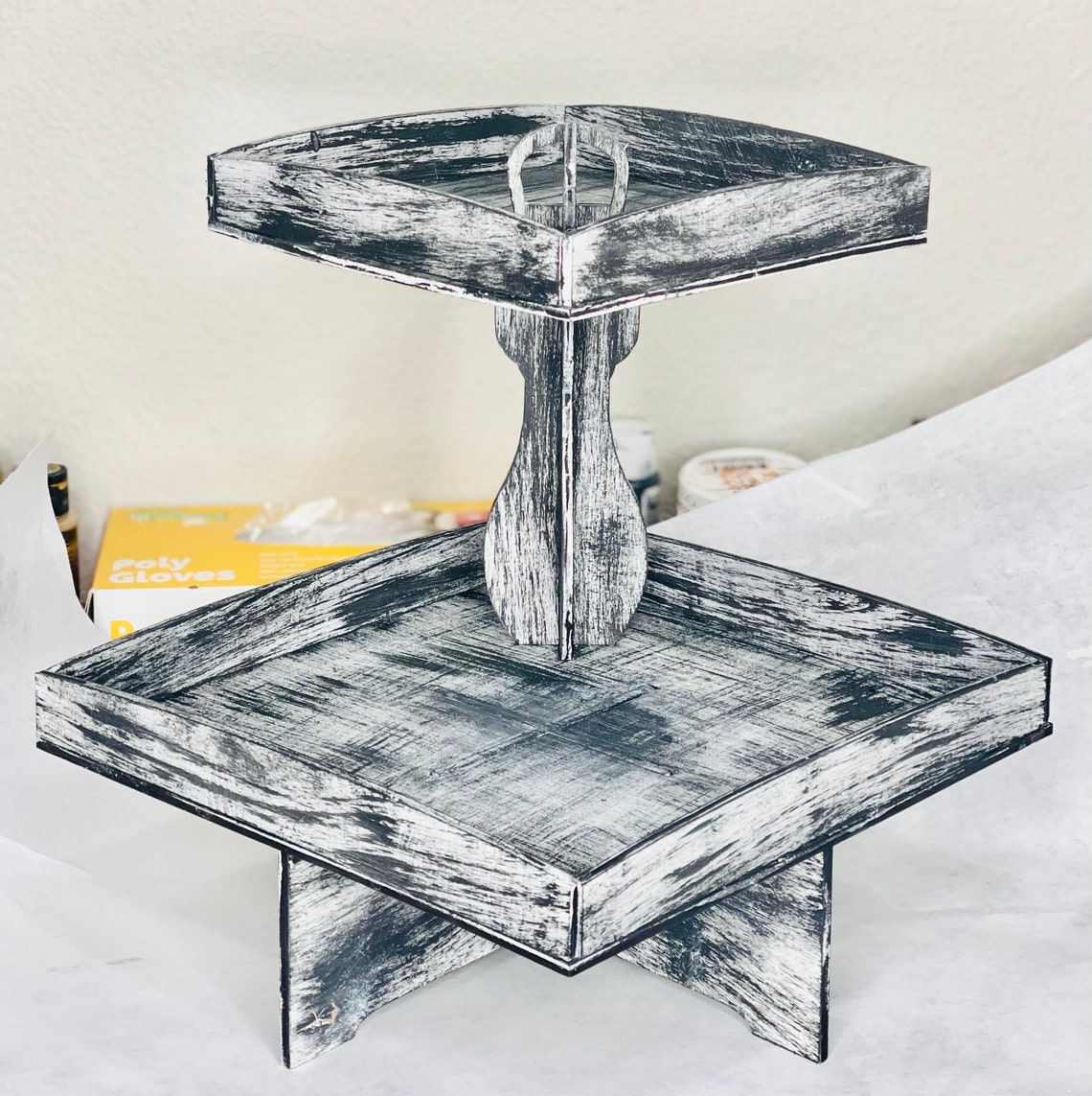 Offset Square Tiered Tray_svg File_instant Download Only_laser | Etsy