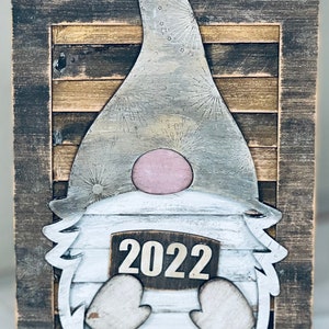 Shutter Vintage Gnome_laser Cut File, Glowforge, 18.5inches X 8inches ...