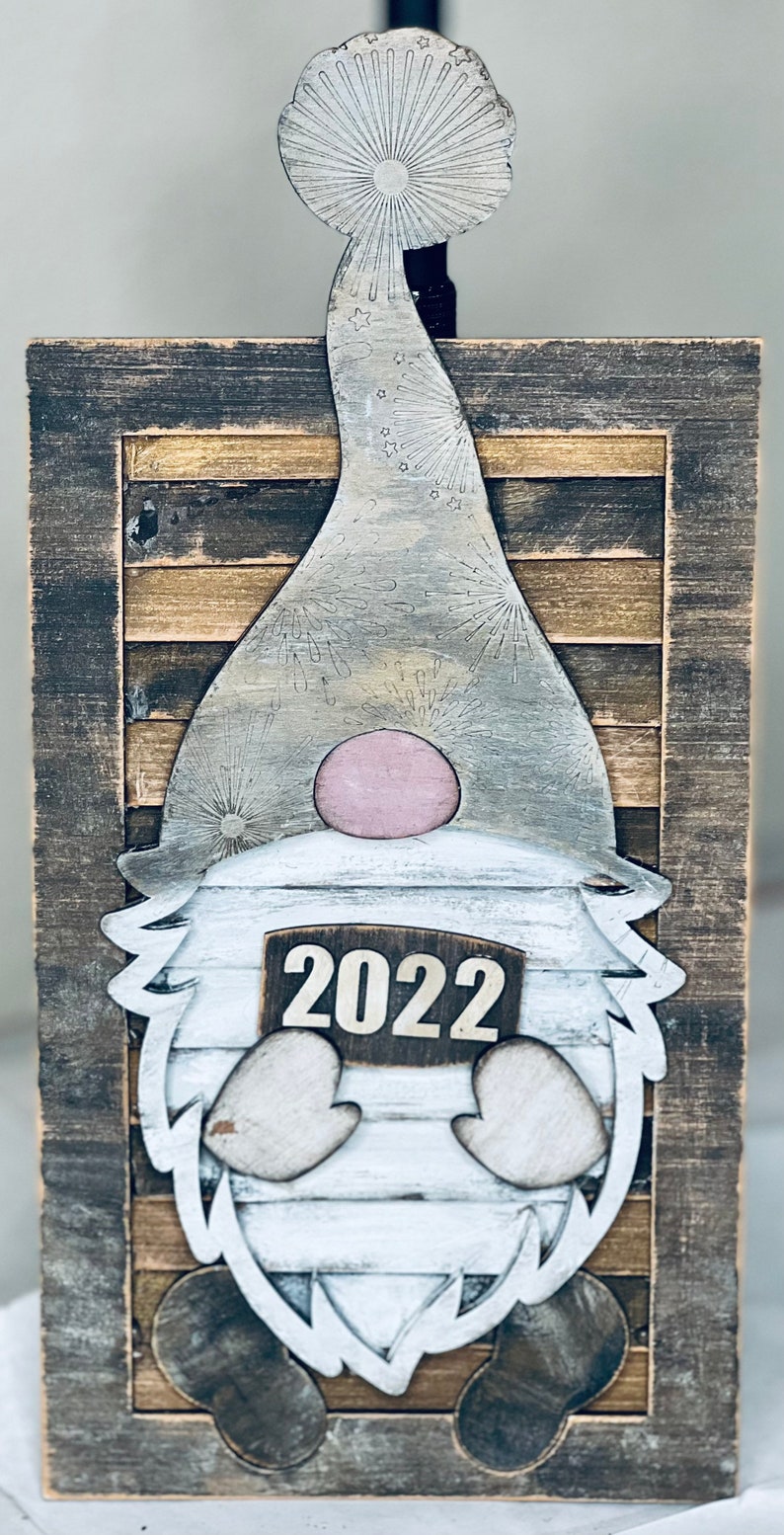 Shutter Vintage Gnome_laser Cut File Glowforge 18.5inches X - Etsy