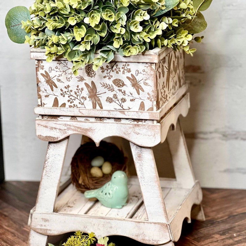 Rustic Planter - Etsy