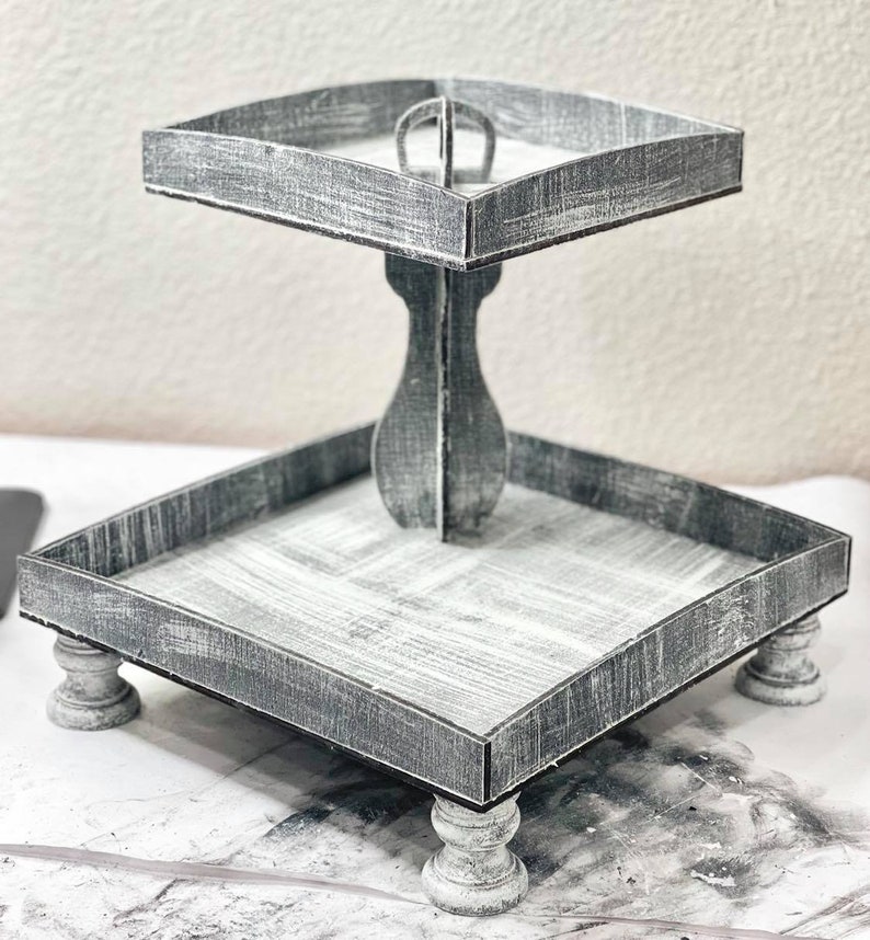 Offset Square Tiered Tray_svg File_instant Download Only_laser - Etsy