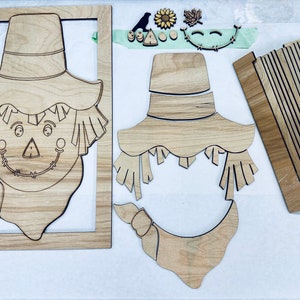 Shutter Scarecrow Laser Cut File, 16.5x10.5inches_glowforge Ready ...