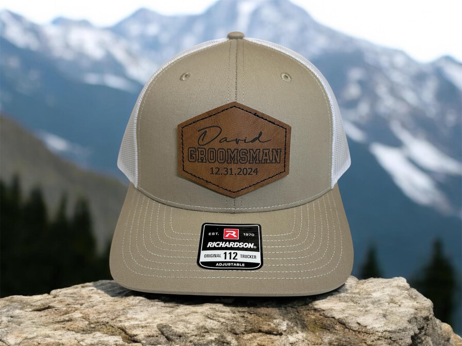 Personalized Hat Groomsmen Proposal Gifts Wedding Hat Custom Trucker ...
