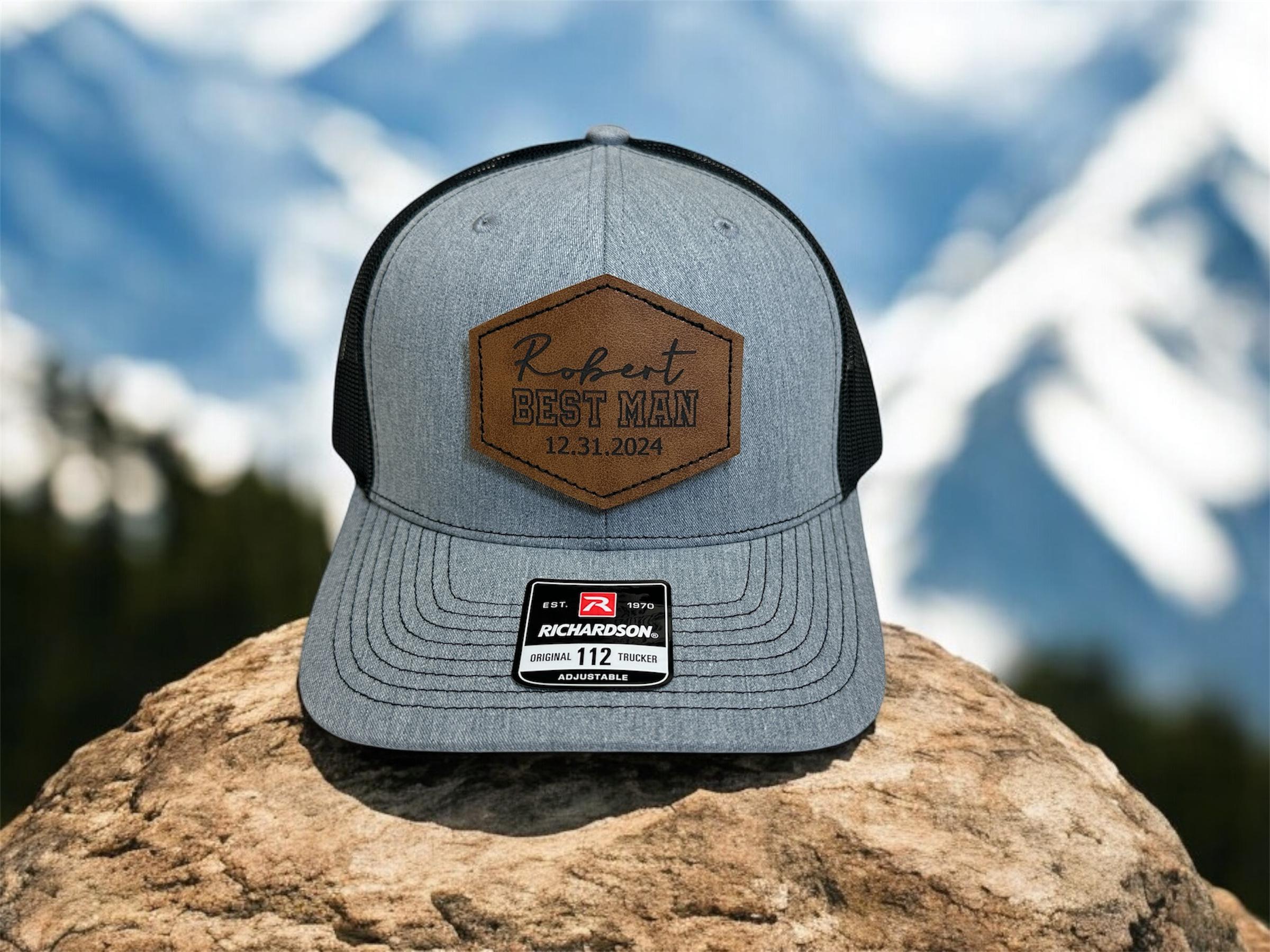 Personalized Hat Groomsmen Proposal Gifts Wedding Hat Custom Trucker ...