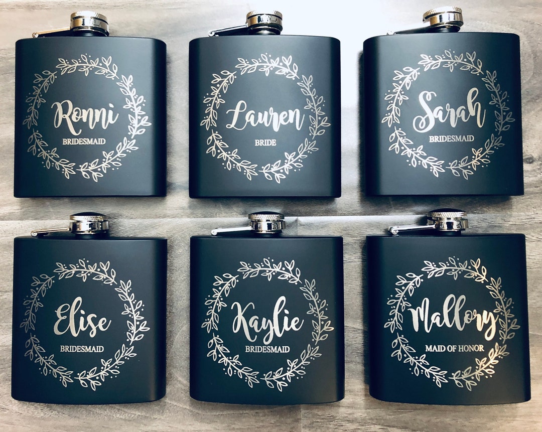 Groomsmen Gift Box Set Groomsman Proposal Bridesmaid Flask Groomsmen ...
