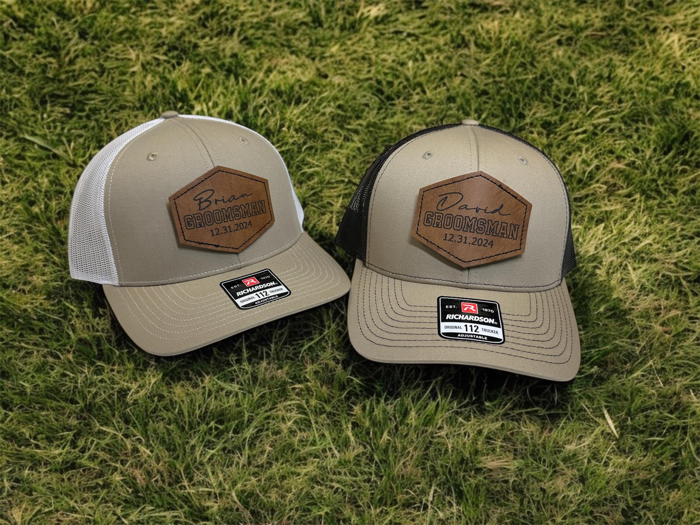 Personalized Hat Groomsmen Proposal Gifts Wedding Hat Custom Trucker ...