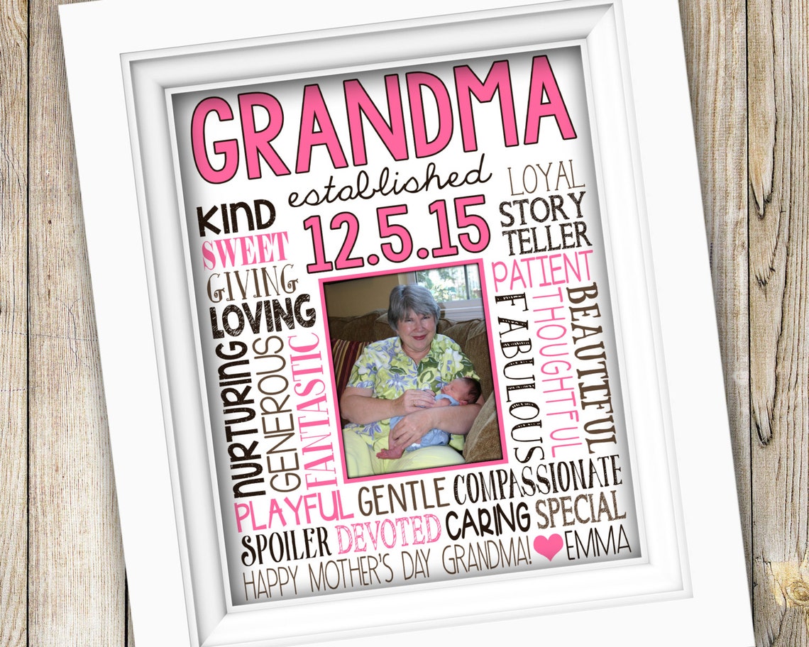 Birthday Gift for Grandma First Time Grandma Gift From - Etsy