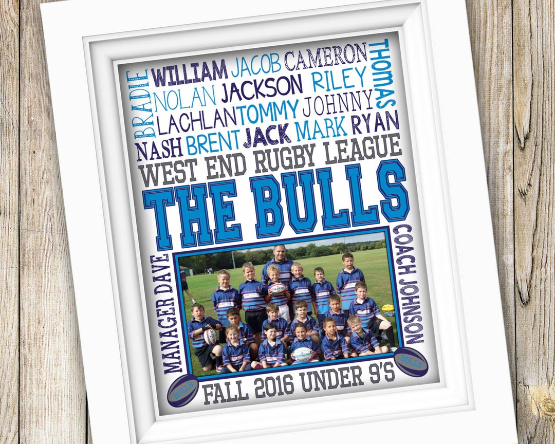 Rugby Coach Gift ~ Rugby Gifts End of Season Rugby Team Gift ...